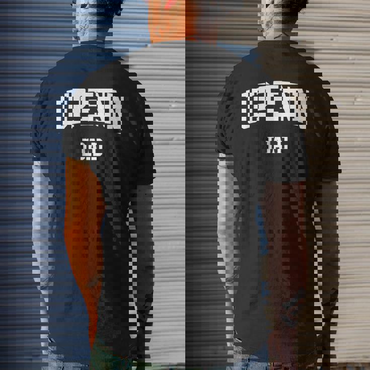 Upenn Dad Athletic Arch College University Alumni Men's T-shirt Back ...