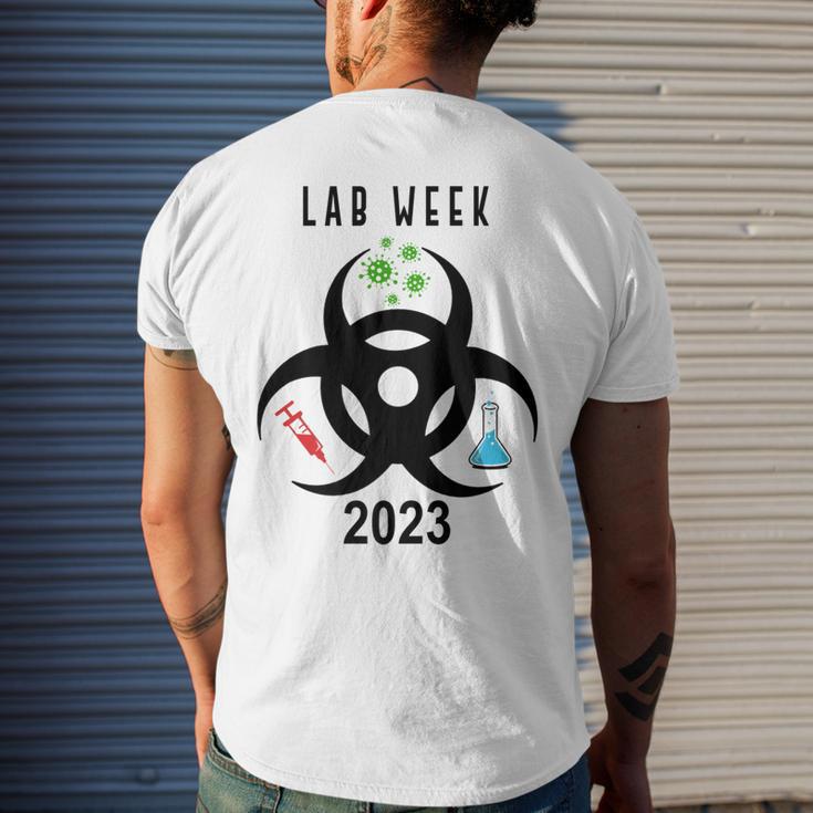 Lab Week Laboratory Technologist Scientist Microbiologist Men's Back ...