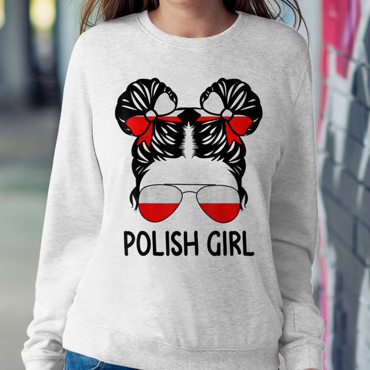 Polish Girl Messy Hair Poland Pride Root Patriotic Women Kid Women ...