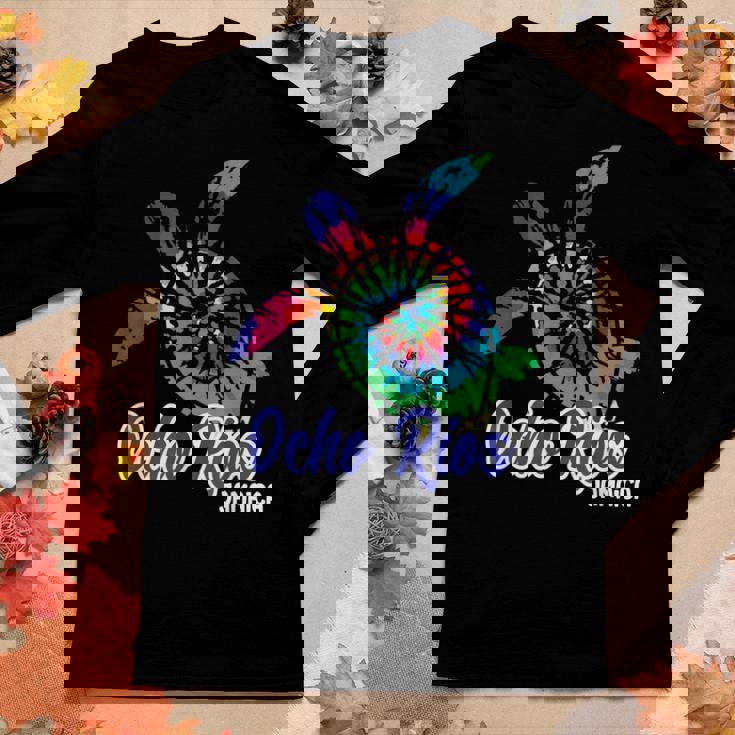 Ocho Rios Souvenirs Jamaica Tie Dye Save Sea Turtle Vacation Women Long ...