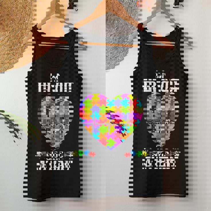 Autism Mom Autistic Daughter Teacher Autism Awareness Women Tank Top ...