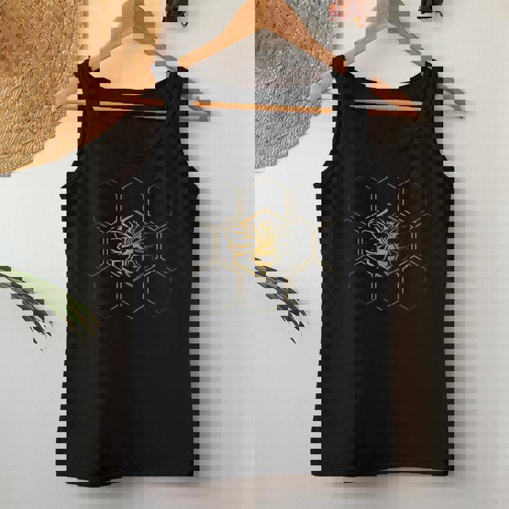 Beekeeper Beekeeping - Honeycomb Love For Bees Women Tank Top | Mazezy