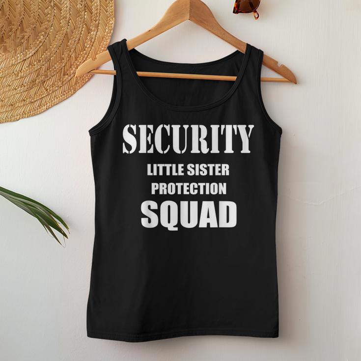 For Big Brothersecurity Sister Protection Squad Women Tank Top | Mazezy