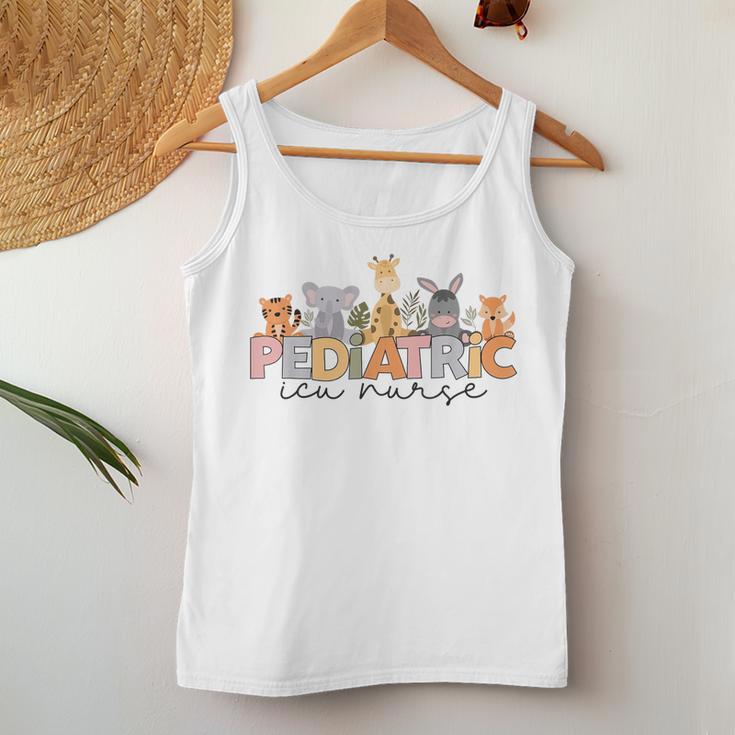 Pediatric Icu Nurse Picu Nurse Animals Nurse Appreciation Women Tank ...