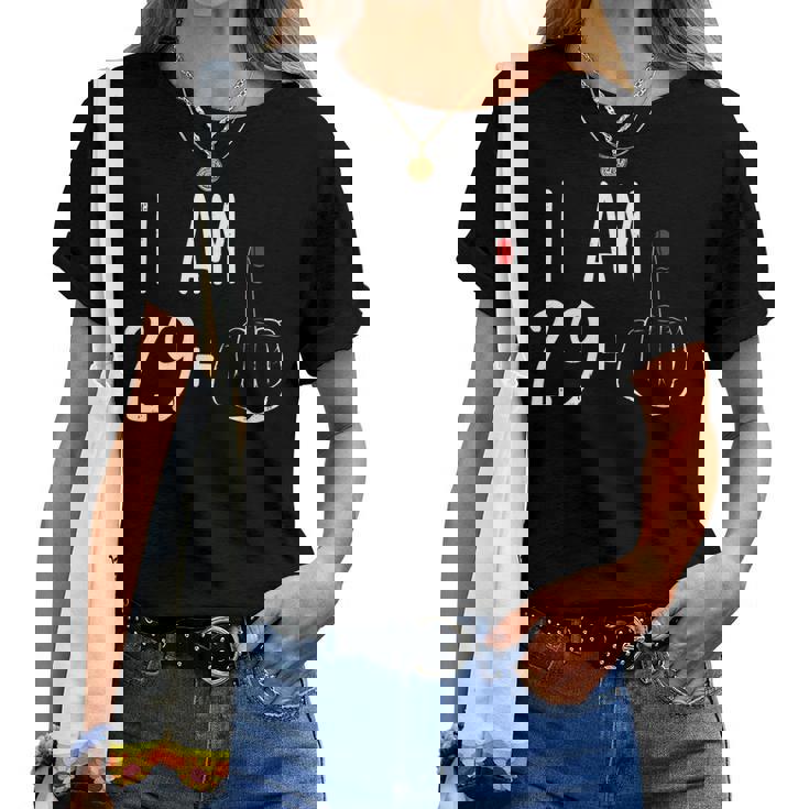 Womens I Am 29 Plus 1 Middle Finger For A 30Th Birthday For Women Women ...