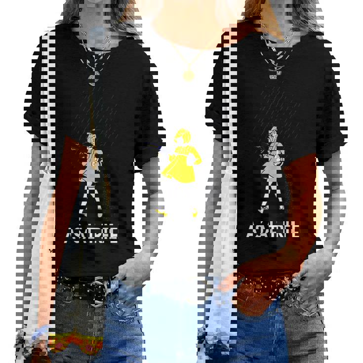 A Salt Rifle Women Meme Quote Women T-shirt | Mazezy