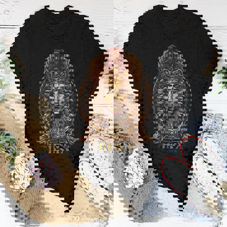 Womens Greek Mythology Goddess Hera Ancient Greece Women T-shirt | Mazezy