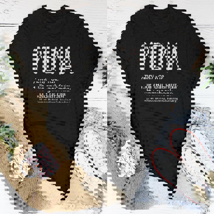 Mema For Women Idea Cute Grandma Mema Women T-shirt | Mazezy