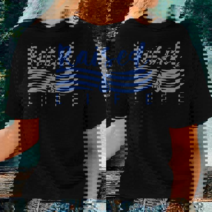 Raised To Life - For Christian Water Baptism Women T-shirt | Mazezy