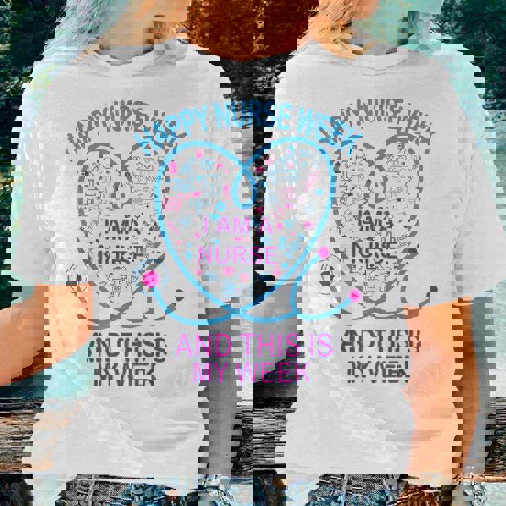 Happy National Nurses Week 2023 - Nurse Appreciation Week Women T-shirt ...