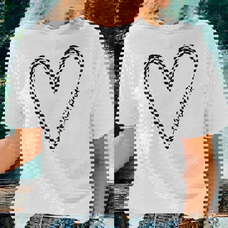 Love Mama & Mini Outfits Mommy & Me Mom & Daughter Matching Women T ...