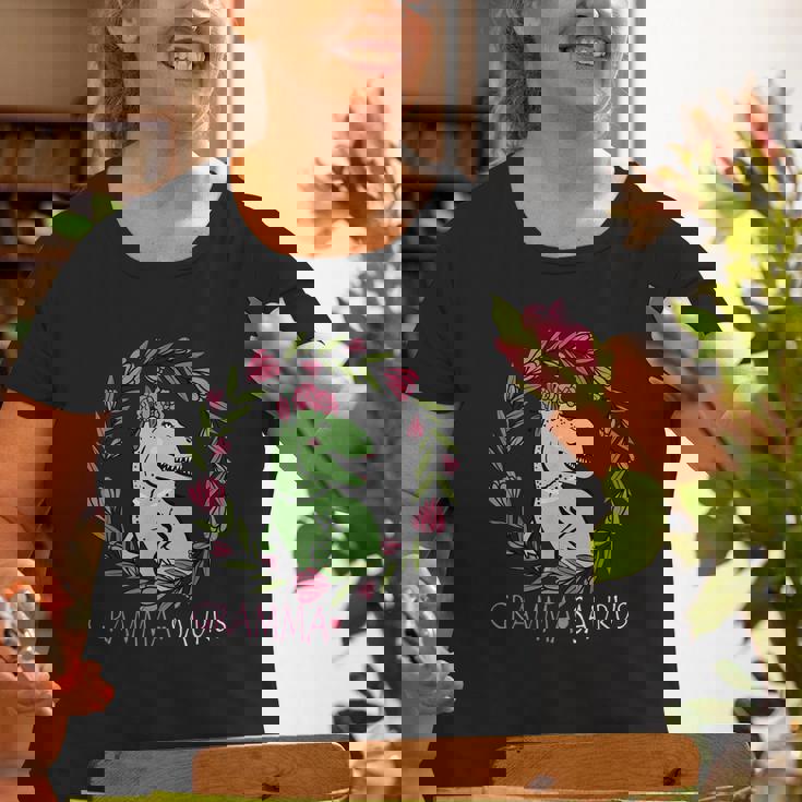 Grammasaurus T Rex Dinosaur Grandma Saurus Grandmasaurus Old Women T ...