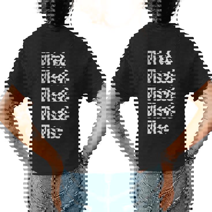 Mife& Miso& Miso& Miso& Miso Men's T-shirt Back Print - Thegiftio