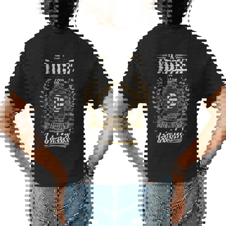 Its A Diddle Thing You Wouldnt Understand Shirt Diddle Family Crest ...