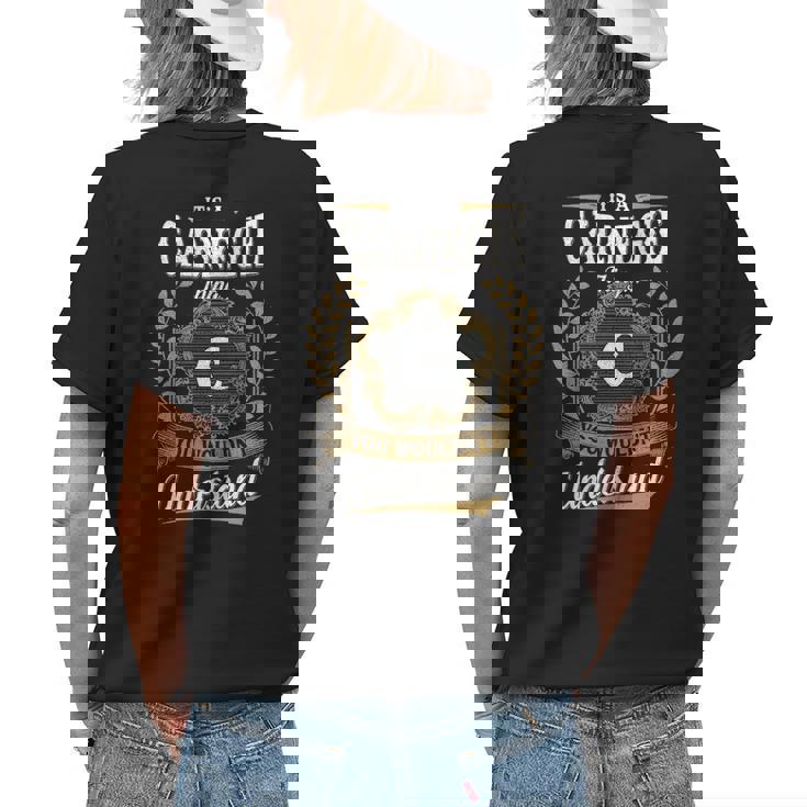 Its A Carnegie Thing You Wouldnt Understand Shirt Carnegie Family Crest ...