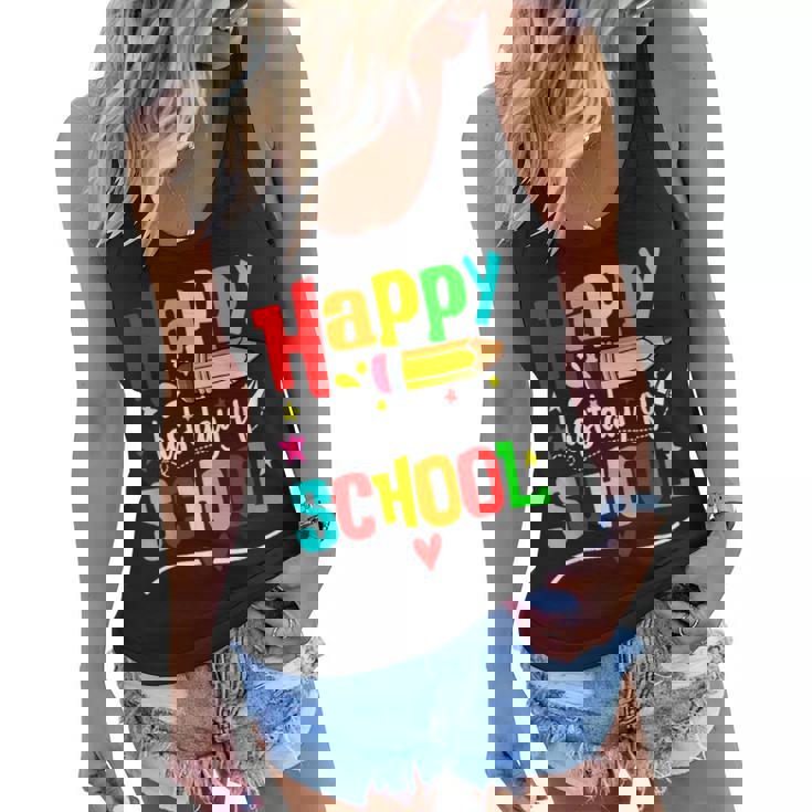 Happy Last Day Of School Class Of 2023 Graduation Teachers Women Flowy ...