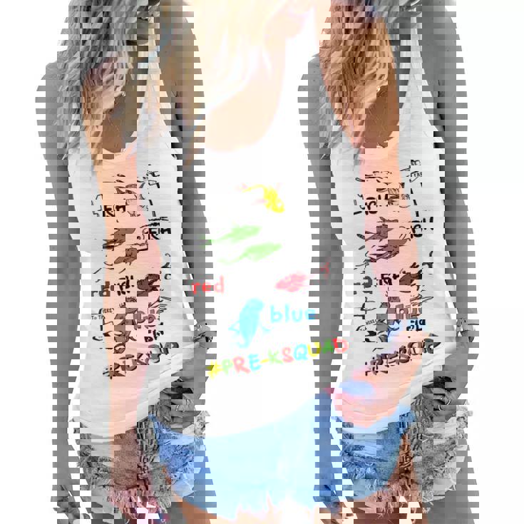 Prek Teacher Oh The Places One Two Red Blue Fish Reading Women Flowy ...