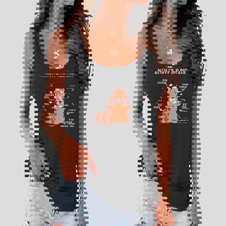 Anatomy Of A Red Panda Science Zoologist Red Panda Anatomy Women Flowy ...