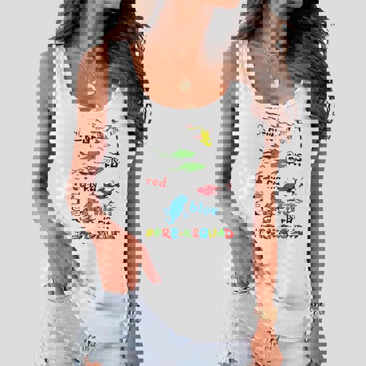 Prek Teacher Oh The Places One Two Red Blue Fish Reading Women Flowy ...