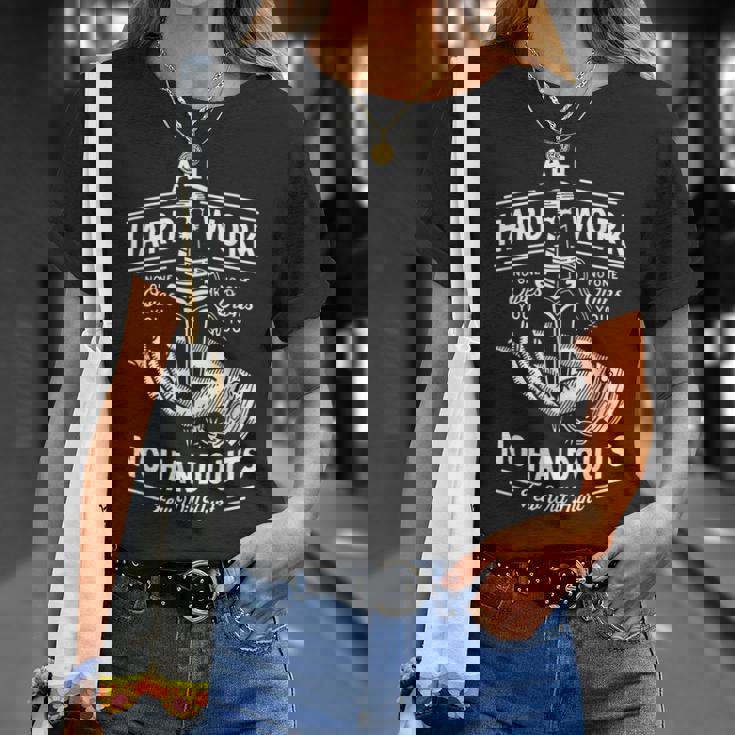 All Hard Work No Handouts Few Will-Hunt Apparel Unisex T-Shirt | Mazezy