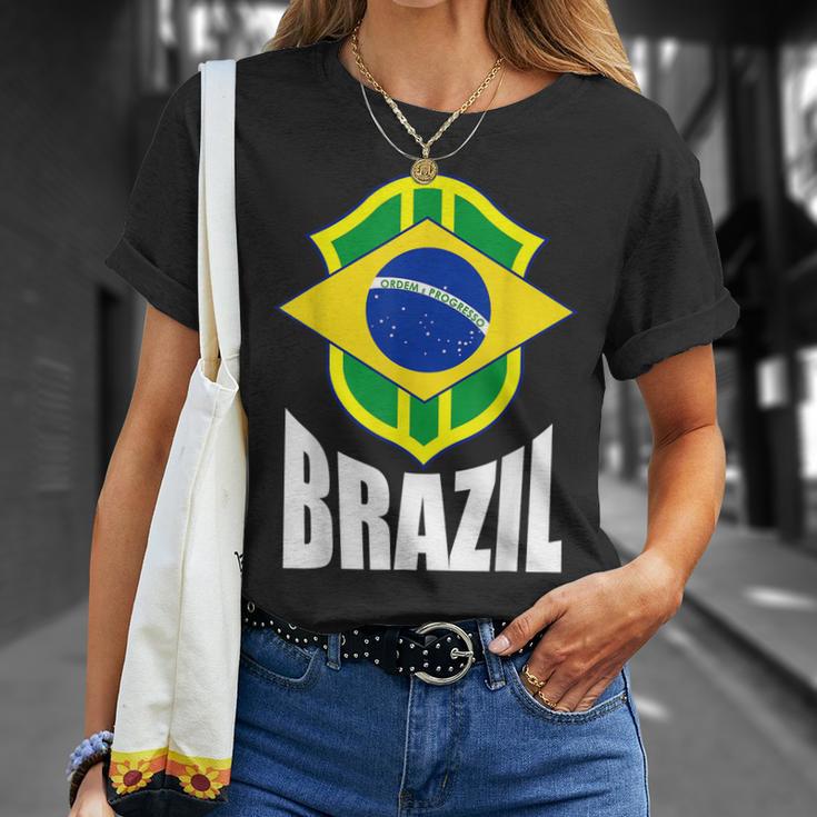 Brazil Soccer Jersey Brazil Football Fans Men Women T-shirt - Seseable