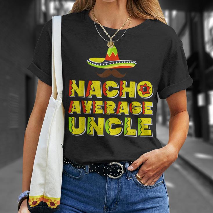 Funny Uncle Design For Uncle Men Mexican Uncle Food Lovers Unisex T ...