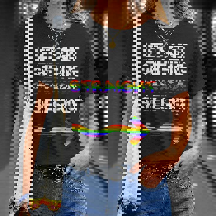 Gay Couple Matching Outfit Lesbian Couple Pride Lgbtq T-Shirt - Seseable