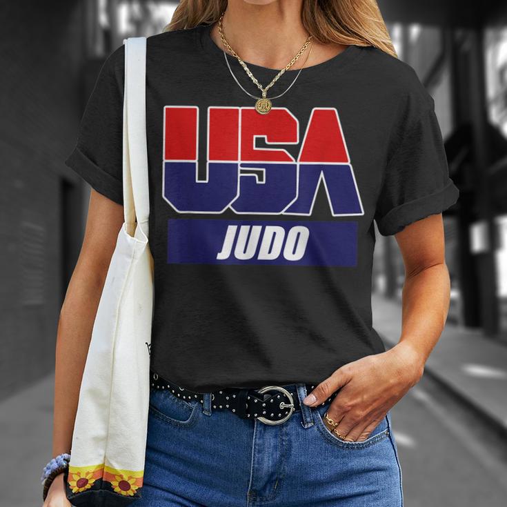 Judo Martial Arts 2021 Usa Team Unisex T-Shirt | Mazezy