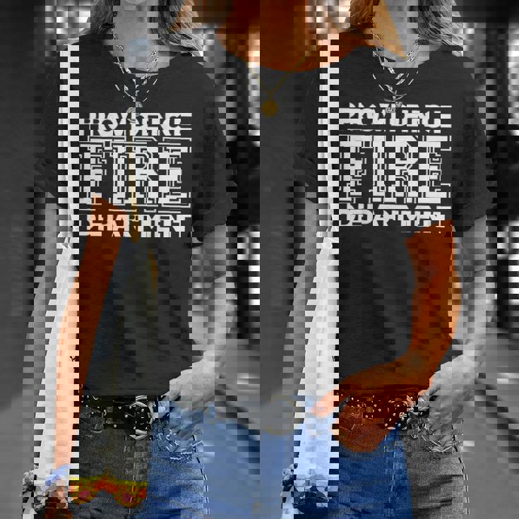 Providence Fire Rescue Rhode Island Firefighter Uniform Duty T-Shirt ...