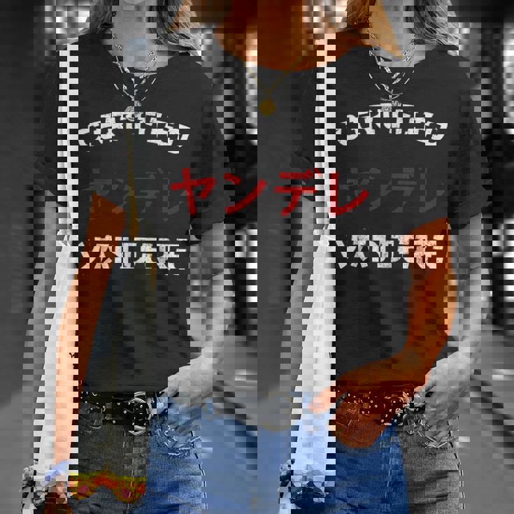 Yandere Anime I Kawaii Japanese Anime Senpai T-shirt - Seseable