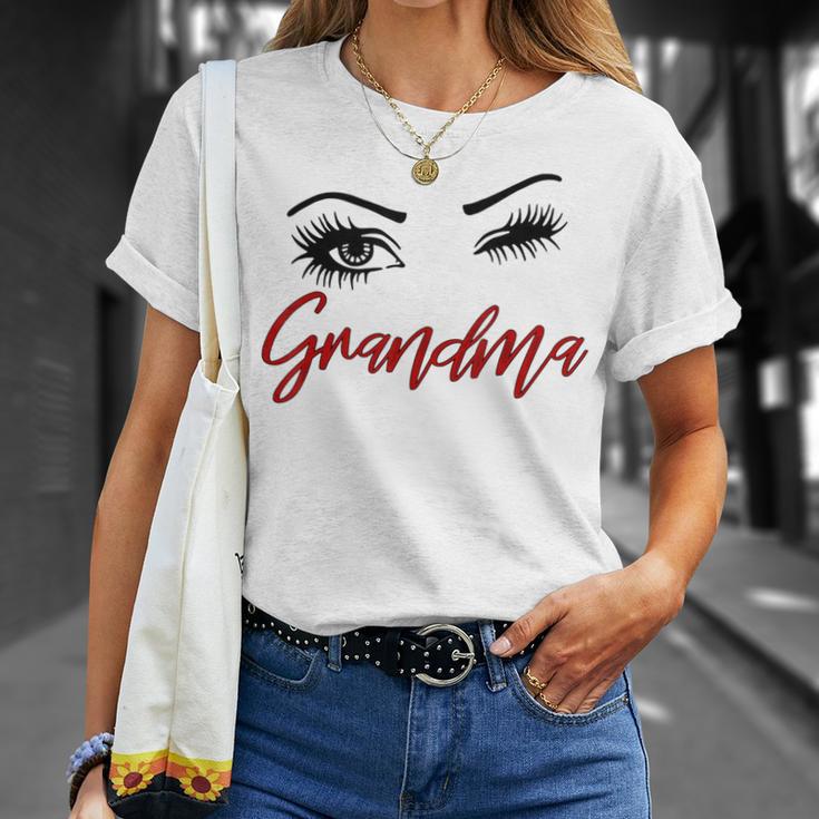 Eyes Grandma Eye Wink Mom Woman T-shirt - Seseable