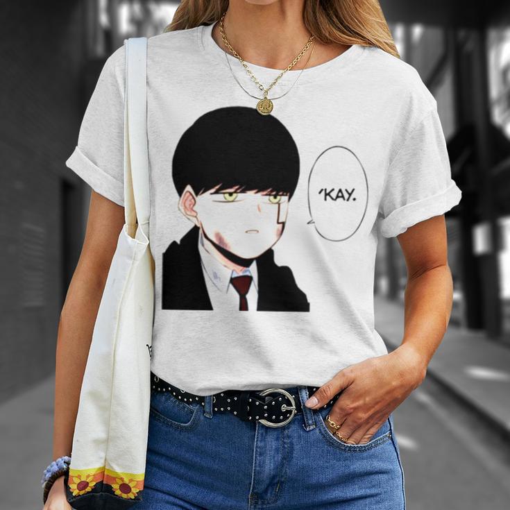Meme Okay Mashle Magic And Muscles Unisex T-Shirt | Mazezy