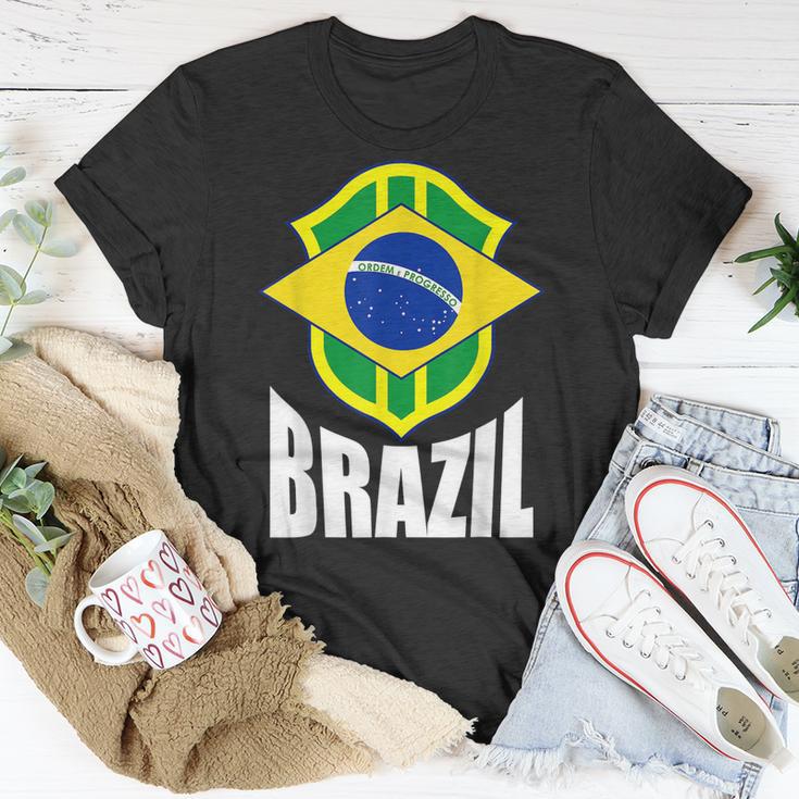 Brazil Soccer Jersey Brazil Football Fans Men Women T-shirt - Seseable