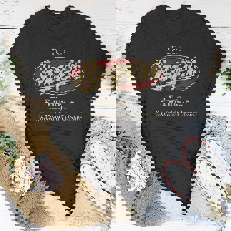 Rogers Personalized Name Gifts Name Print S With Name Rogers Unisex T ...