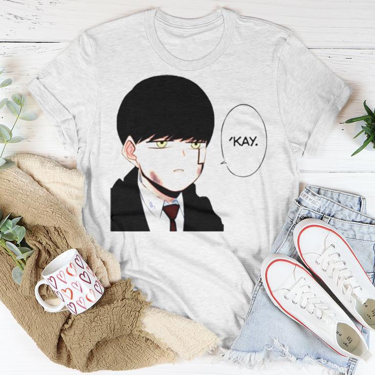Meme Okay Mashle Magic And Muscles Unisex T-Shirt | Mazezy