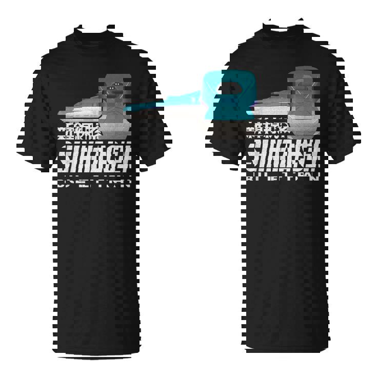 Bullet Train Shinkansen Japanese Kanji Japan Rail Train Fan T-shirt ...