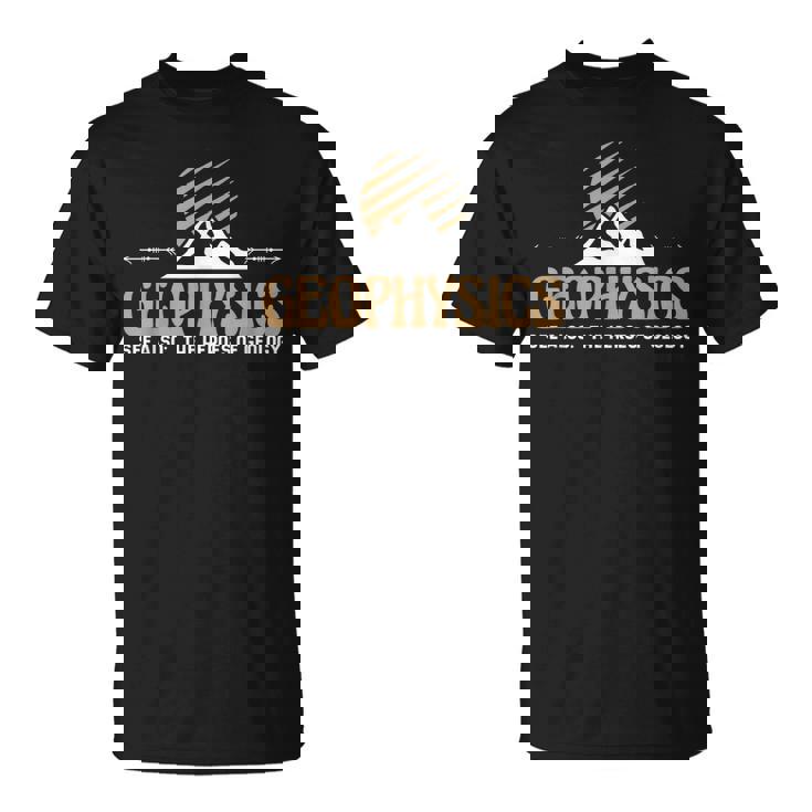 Geophysics See Also The Heroes Of Geology Geologist Men's Back Print T ...