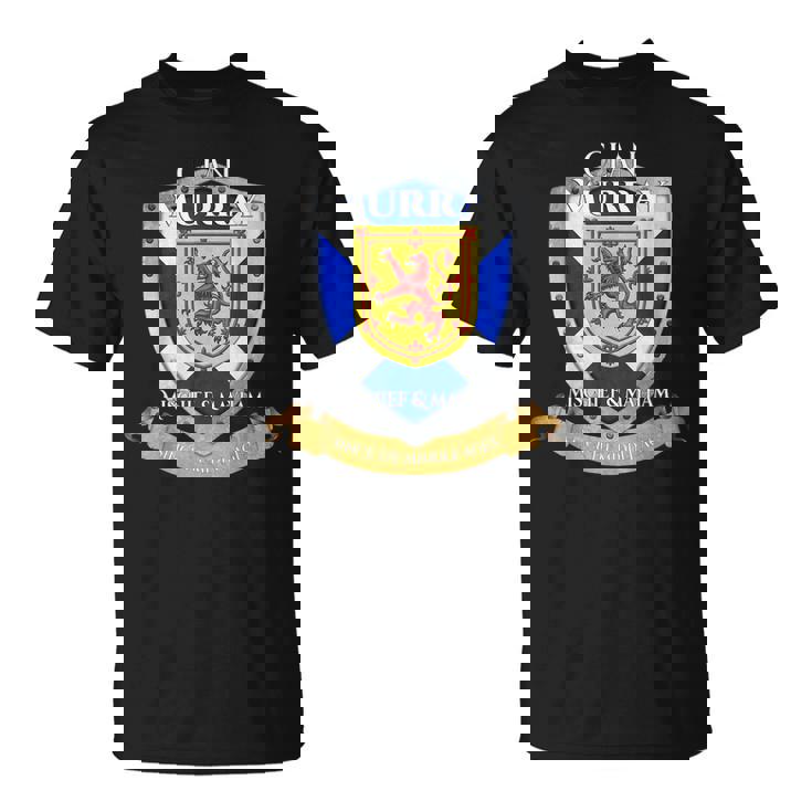 Murray Scottish Family Clan Scotland Shield T-shirt | Seseable