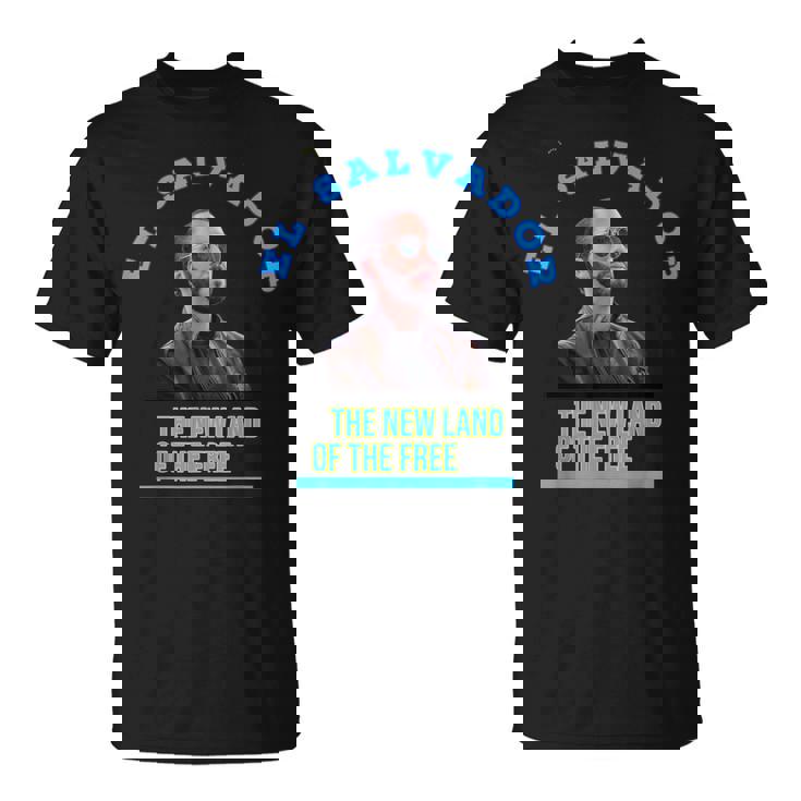 Nayib Bukele 2024 Men's Back Print T-shirt | Mazezy