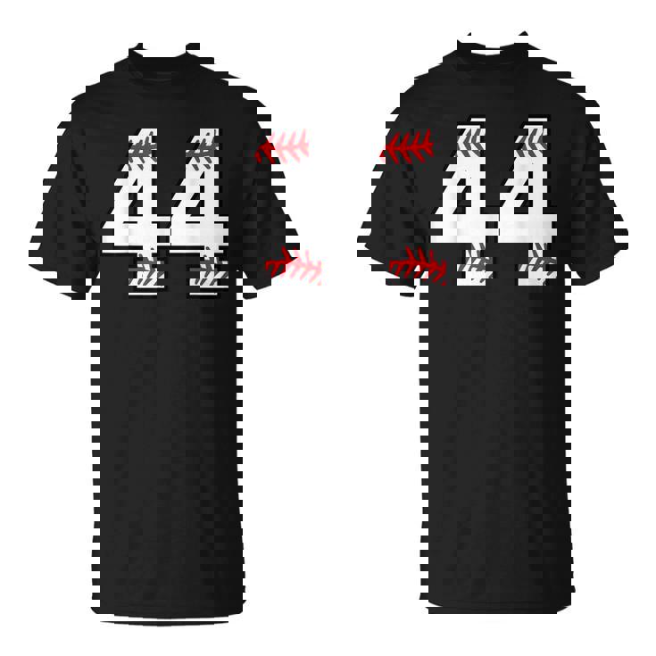 Number 44 Forty Four Baseball Lucky Favorite Jersey Number T-shirt ...