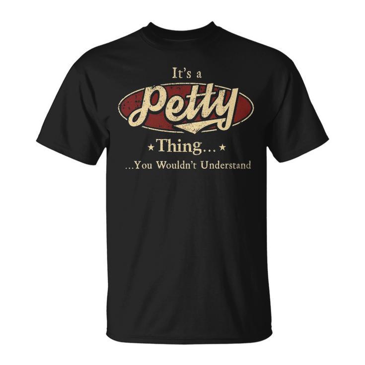 Petty Personalized Name Gifts Name Print S With Name Petty Unisex T ...