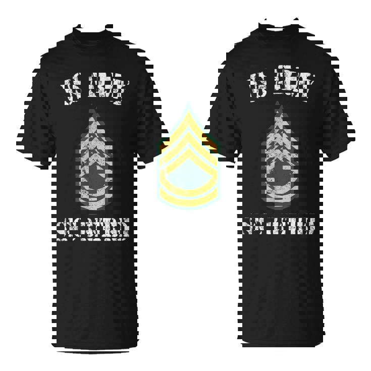 Retired Army Sergeant First Class Military Veteran Retiree T-shirt ...