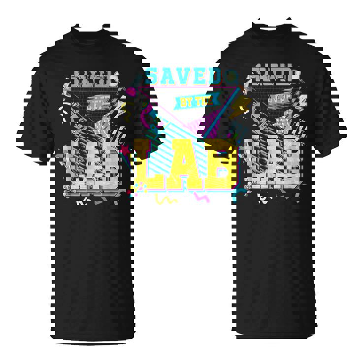 Saved By The Lab Retro Lab Week 2023 Medical Laboratory Tech Men's Back ...