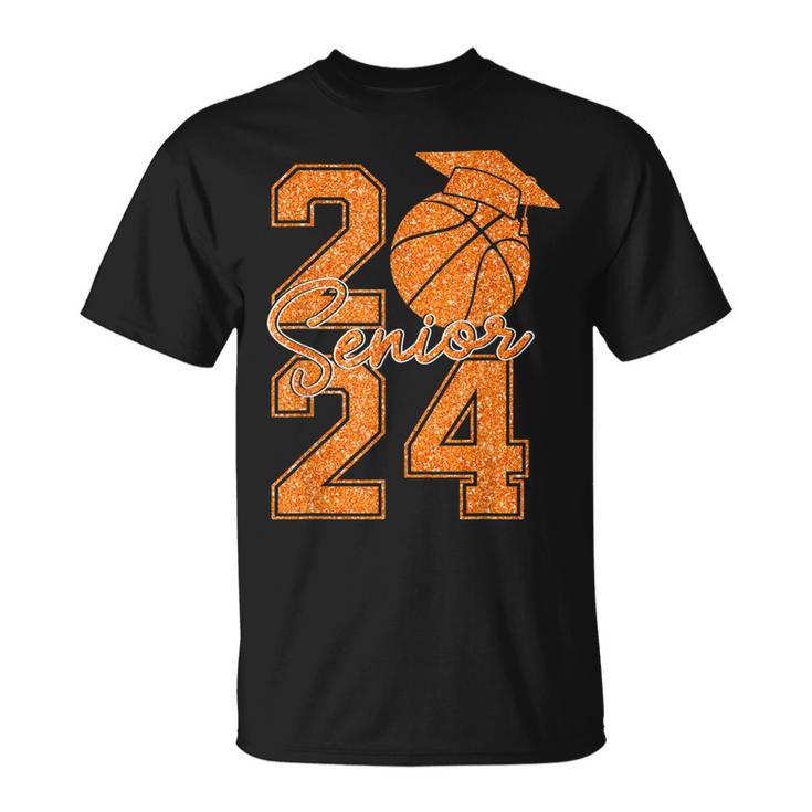 Senior 2024 Class Of 2024 Graduate Basketball Graduation T-Shirt | Seseable