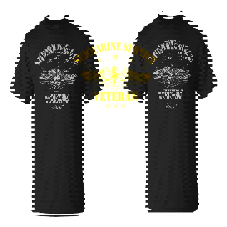 US Submarine Service Veteran Submariner Solder Military T-Shirt | Seseable