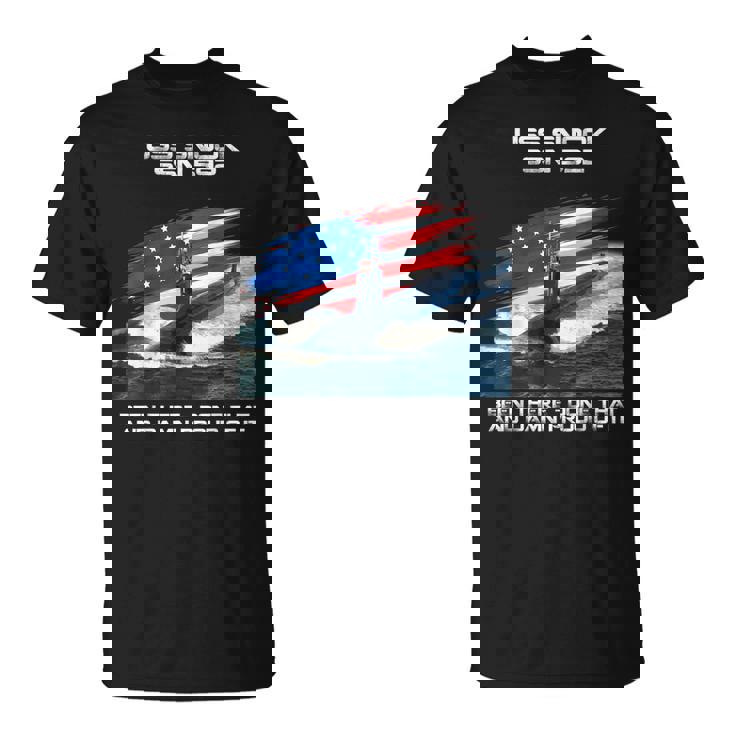 Uss Snook Ssn-592 American Flag Submarine Veteran Xmas T-Shirt - Seseable