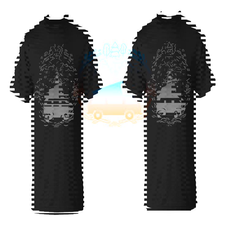 Van Life Design - Vanagon Van Bus Dipper Campfire Camping Unisex T ...