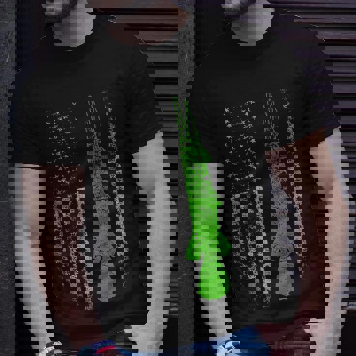 Alligator Gar Flag - Alligator Gar Fishing Unisex T-Shirt - Seseable