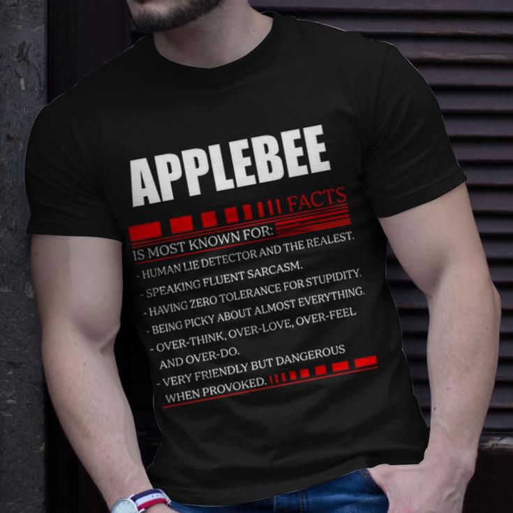 Applebee Fact Fact Applebee For Applebee Fact Unisex T-Shirt - Seseable
