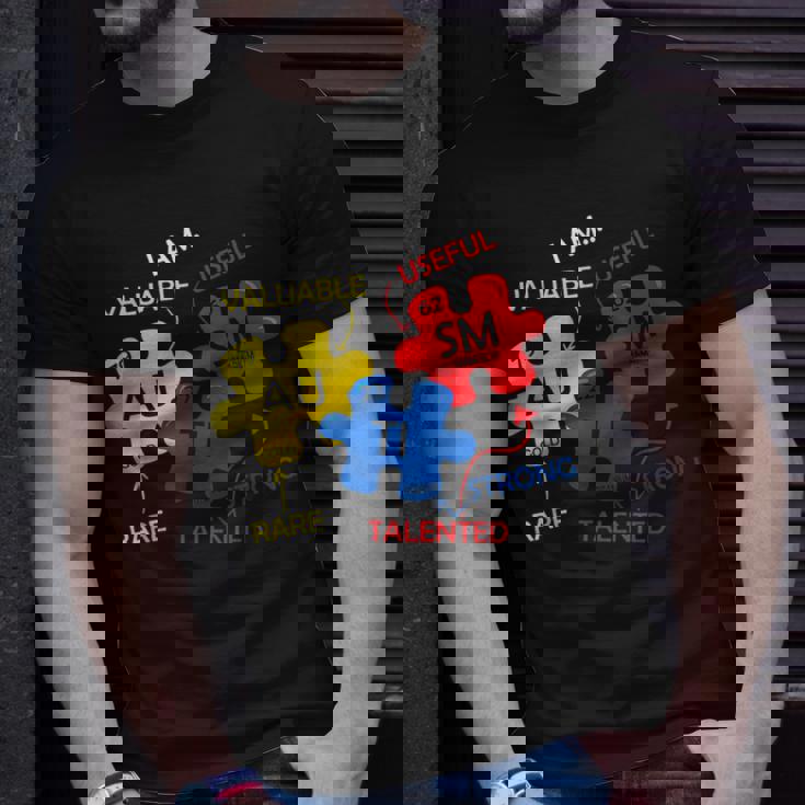 Autism Awareness Puzzle Periodic Table Elements Mom Dad T-shirt - Thegiftio